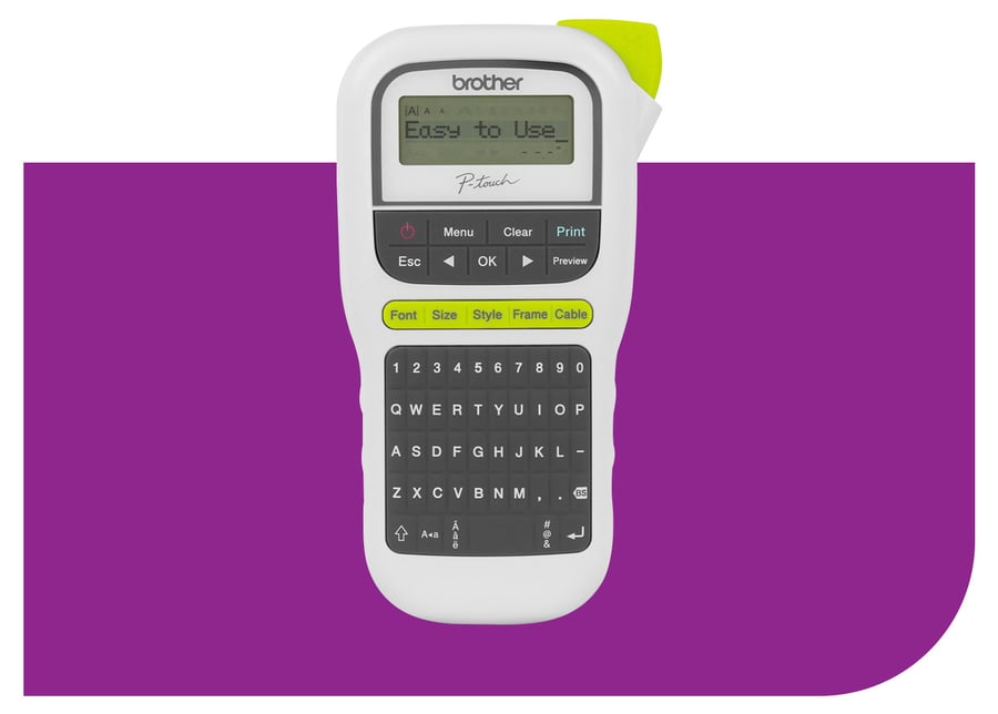 Como usar os rotuladores Brother: 2 formas de imprimir etiquetas